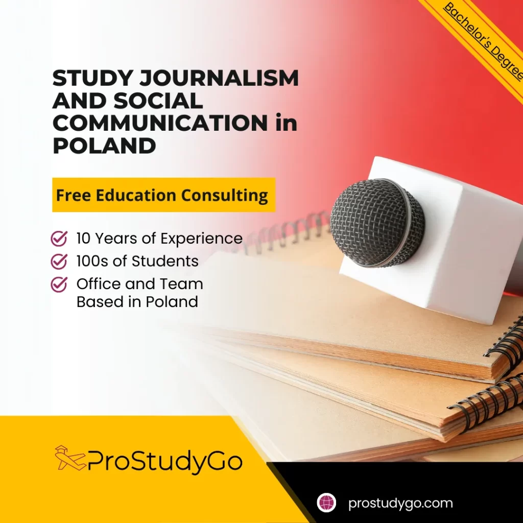 Study Journalism and Social communication in Poland - TempoStudy
